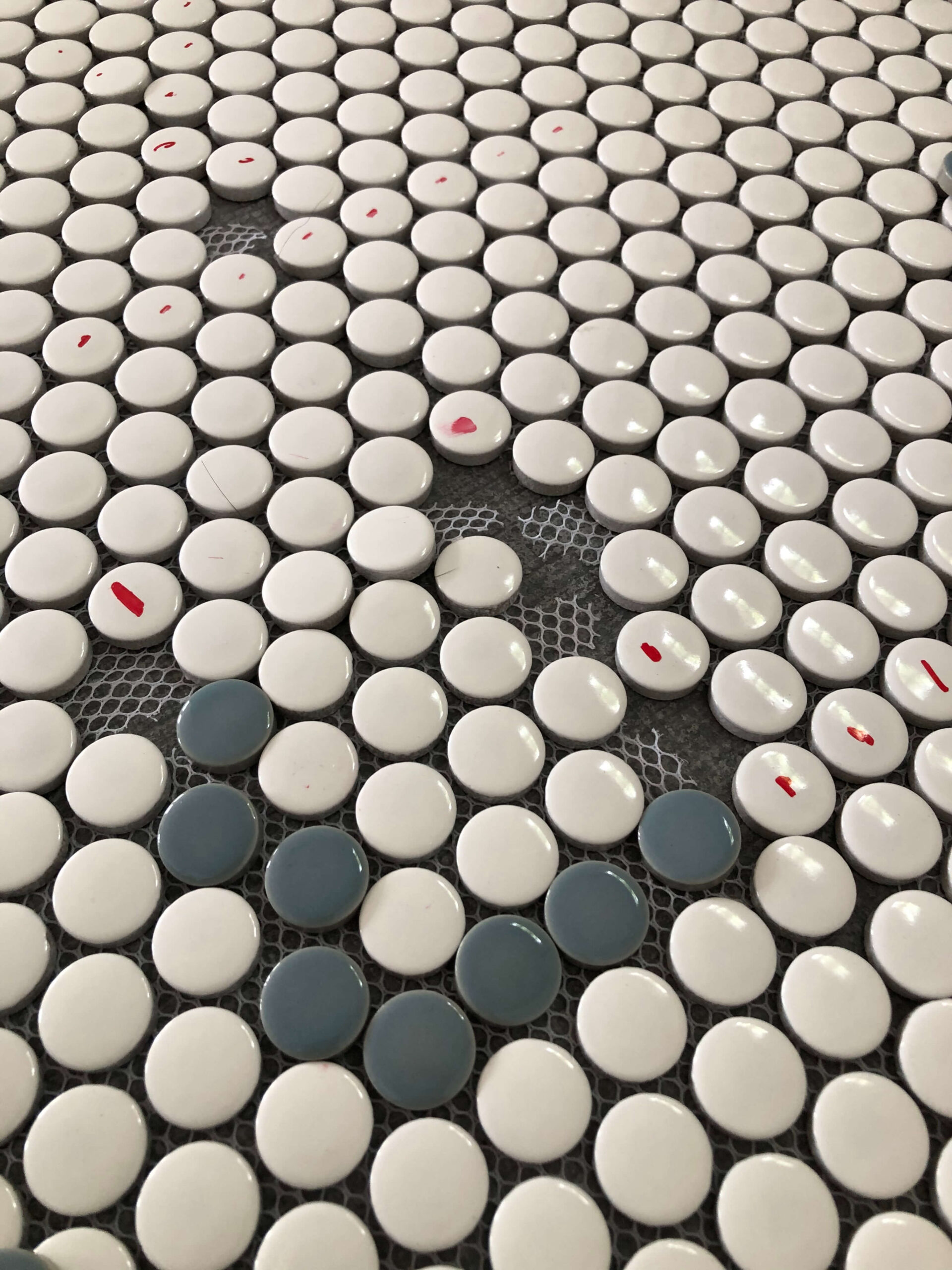 Penny Tile With Typography - A Life Unfolding