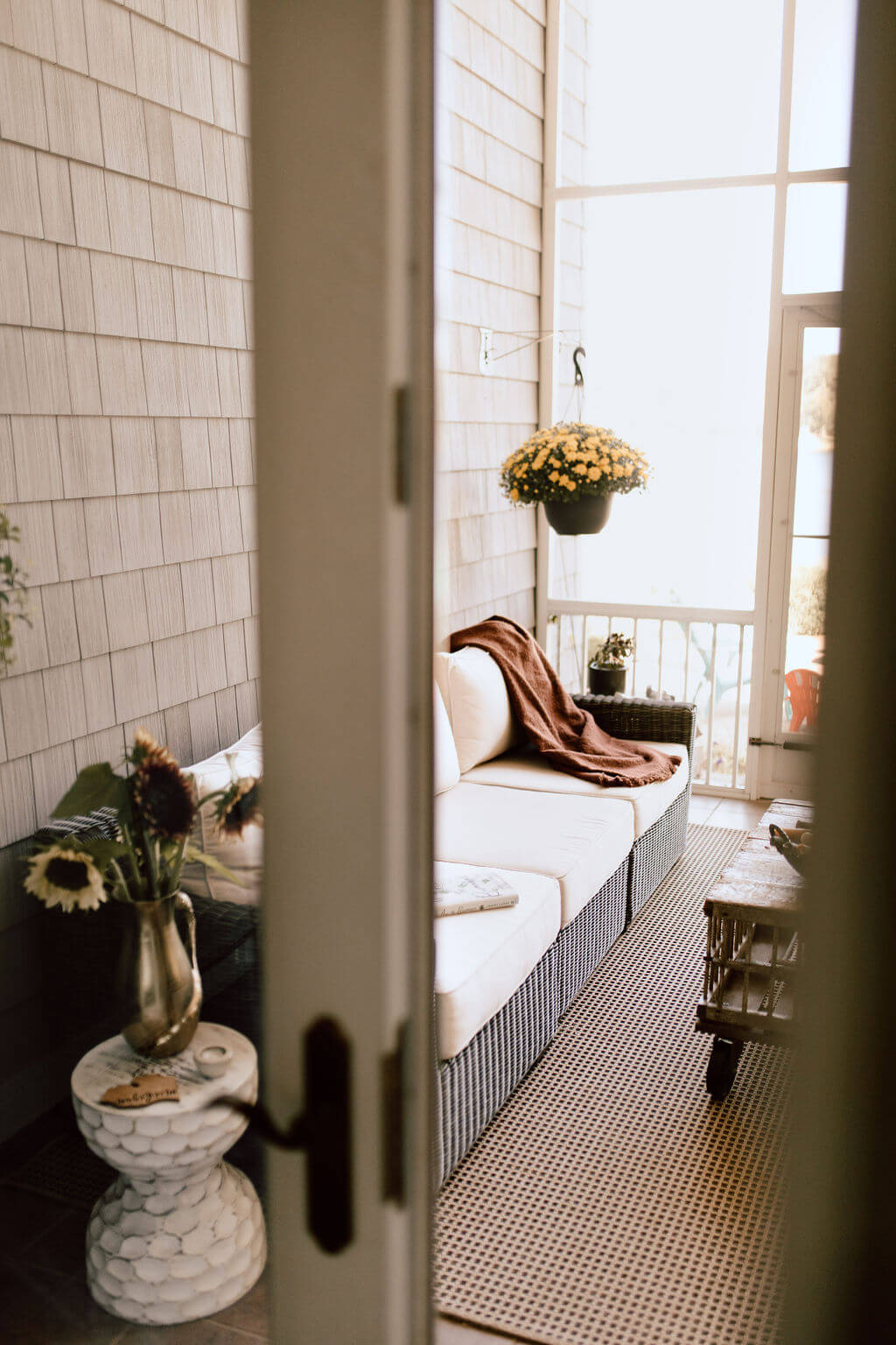 A Quick and Simple Fall Patio - A Life Unfolding