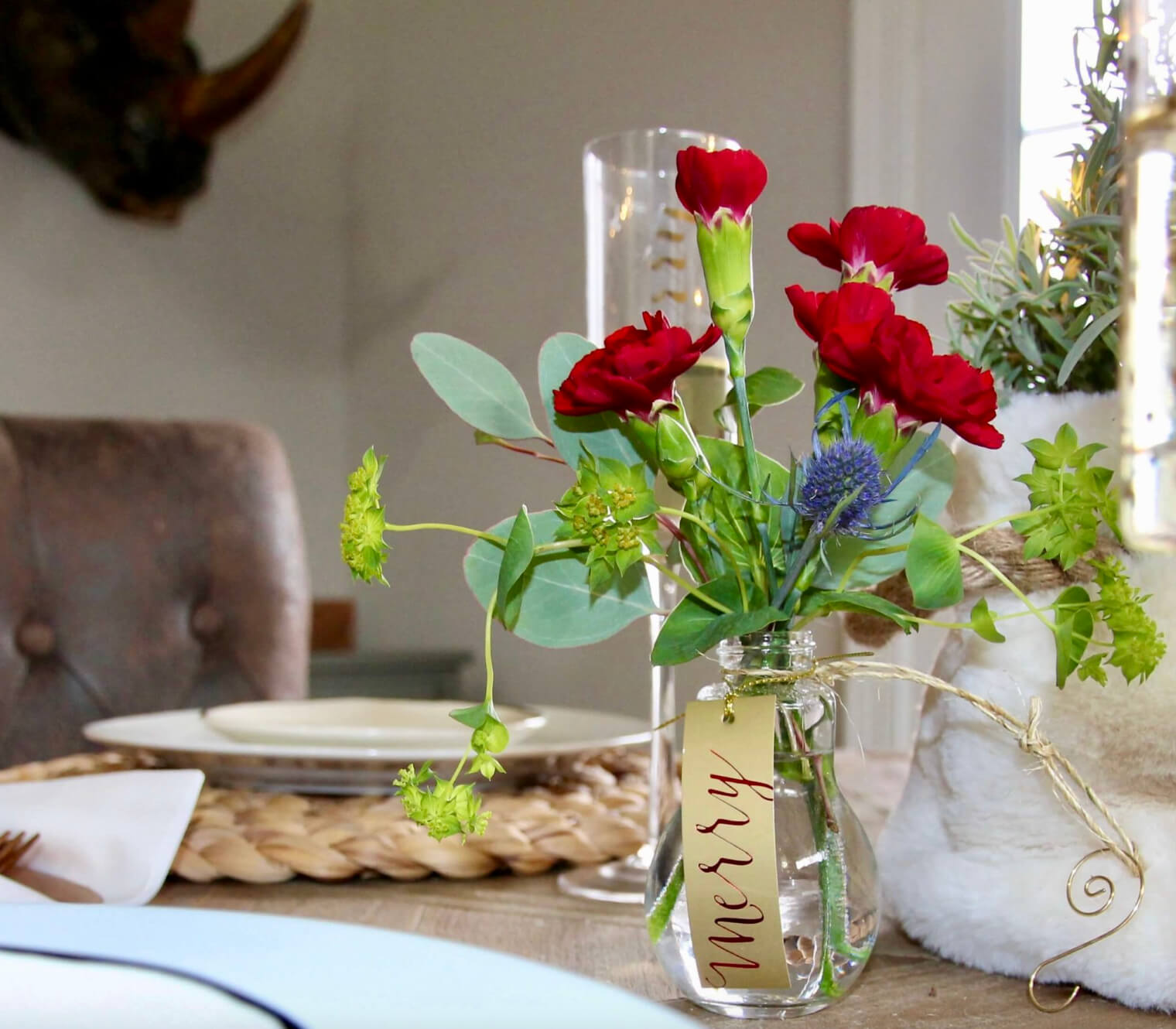 DIY Fresh Flower Christmas Tree - A Life Unfolding