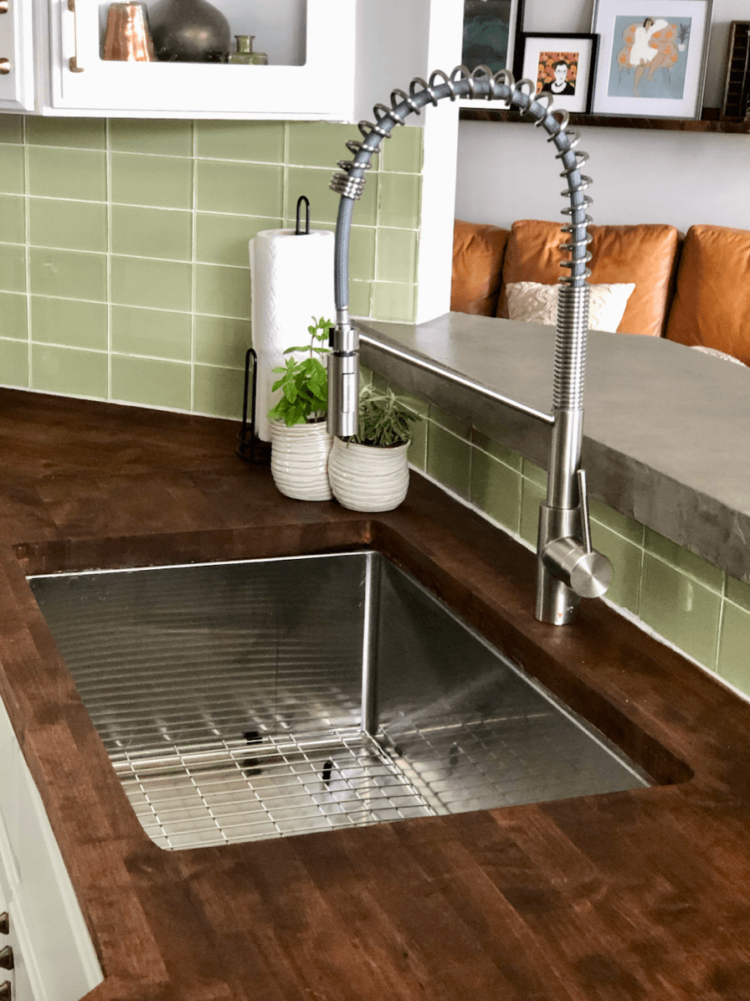 staining my butcher block counters - A Life Unfolding