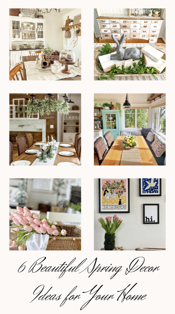 7 simple ways to add Spring to your entryway. - A Life Unfolding