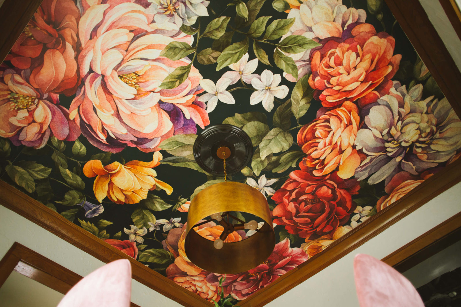 Wallpapering a Ceiling with Photowall - A Life Unfolding