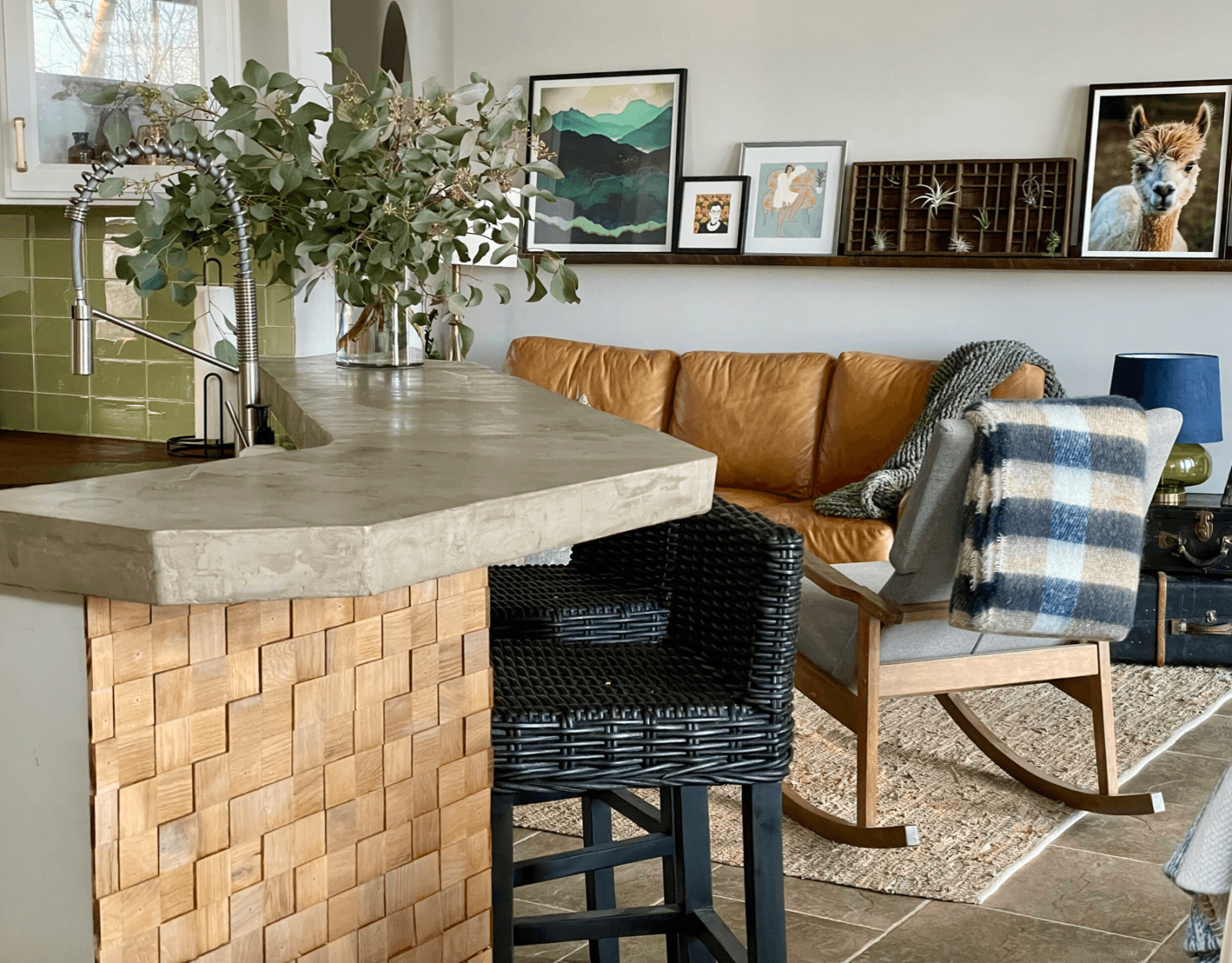 How to DIY a Concrete Bar Top - In a weekend! - A Life Unfolding