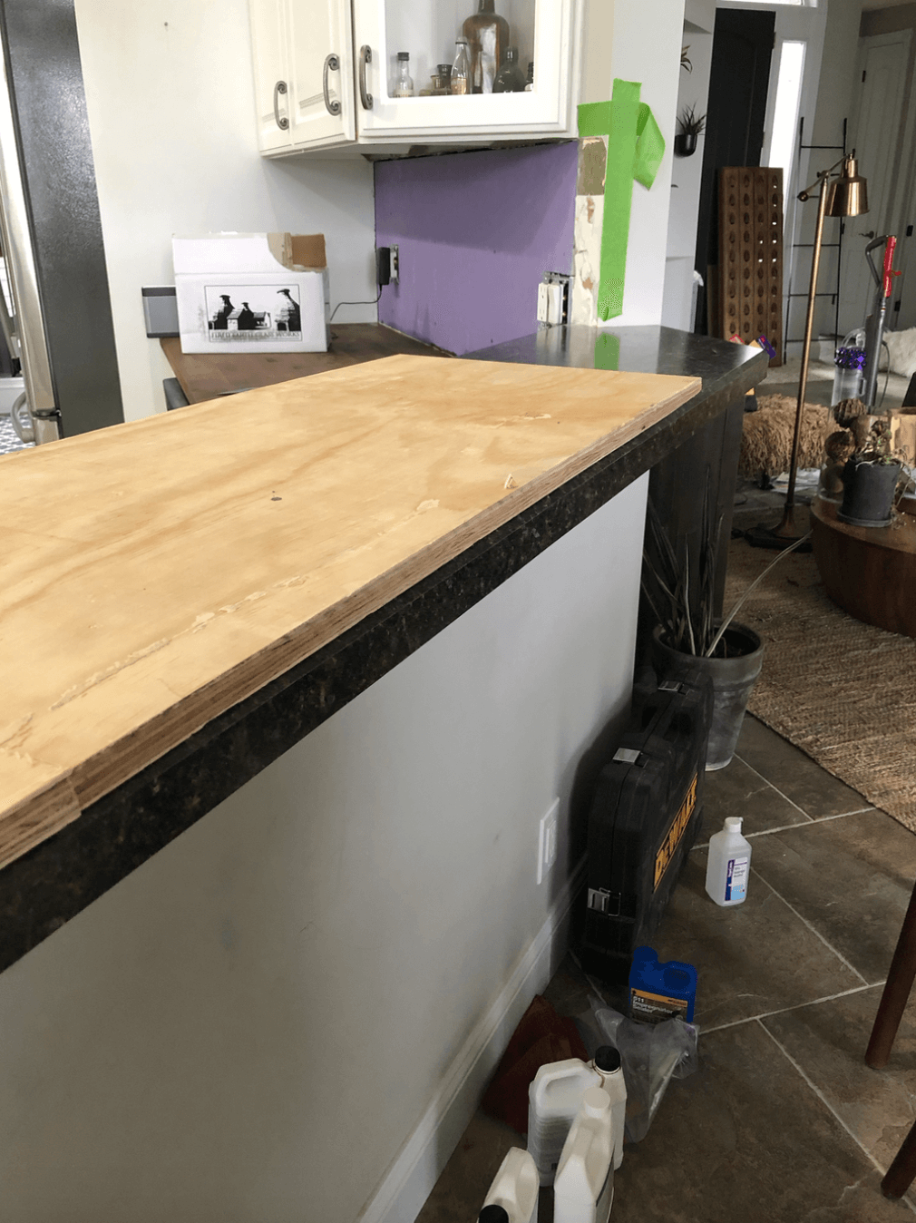 How to DIY a Concrete Bar Top - In a weekend! - A Life Unfolding
