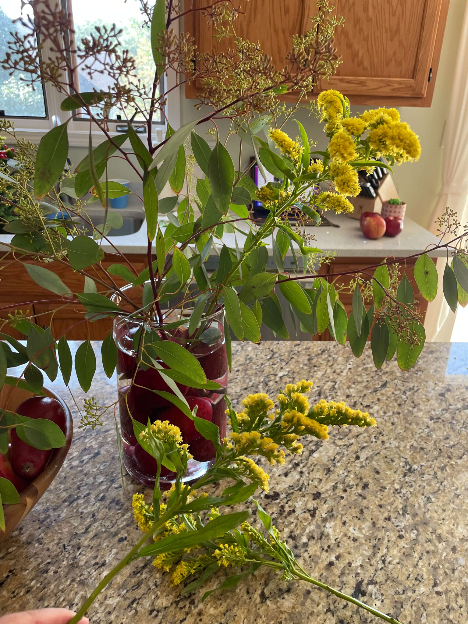 Fall Floral Magic: How to Create a Flower Arrangement with Fruit and ...