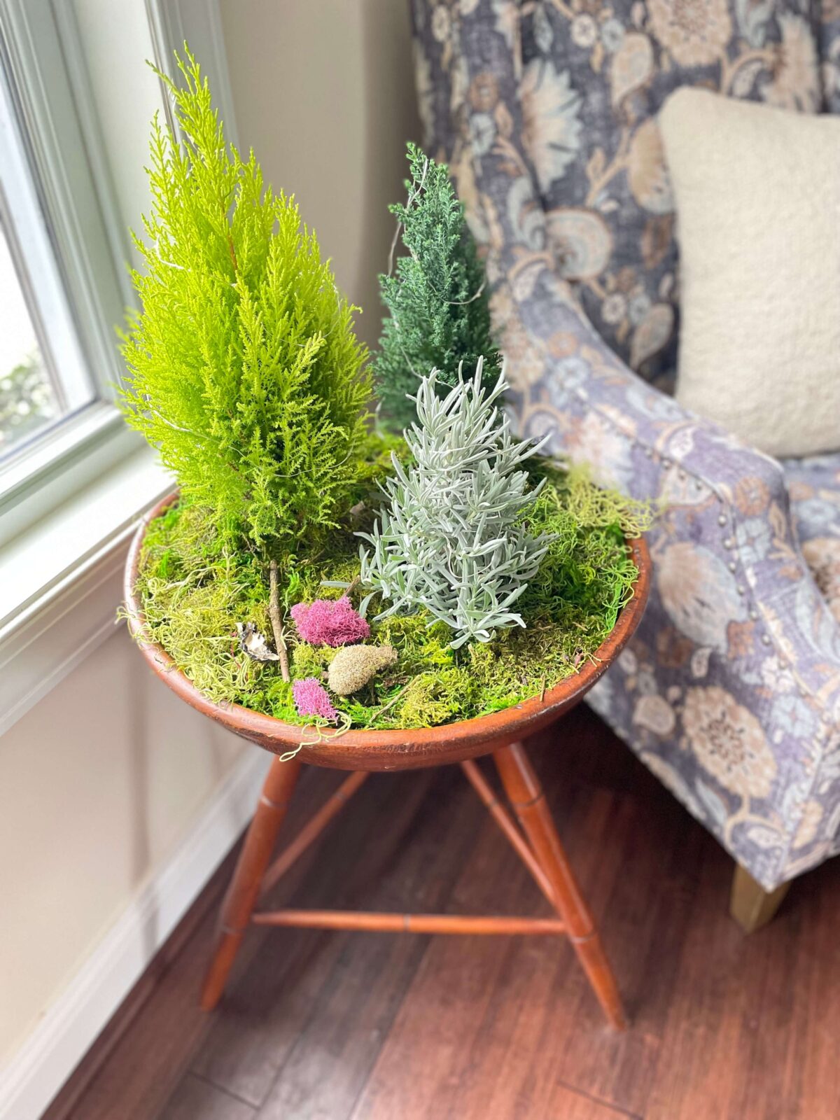 DIY a Holiday Centerpiece in 15 Minutes with Mini Topiary Trees! - A ...