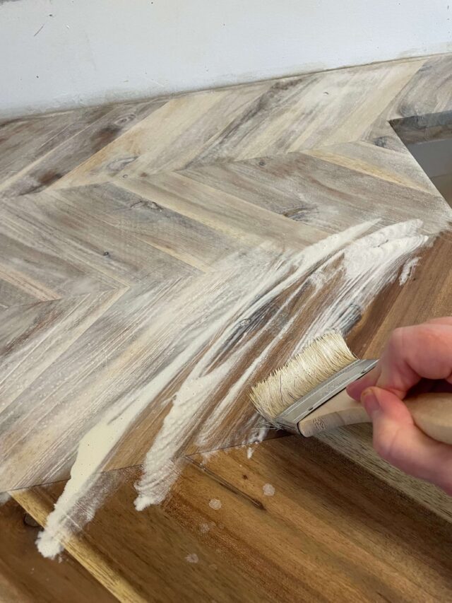 Cottage Charm with a Twist: Why I Chose a Chevron Butcher Block ...