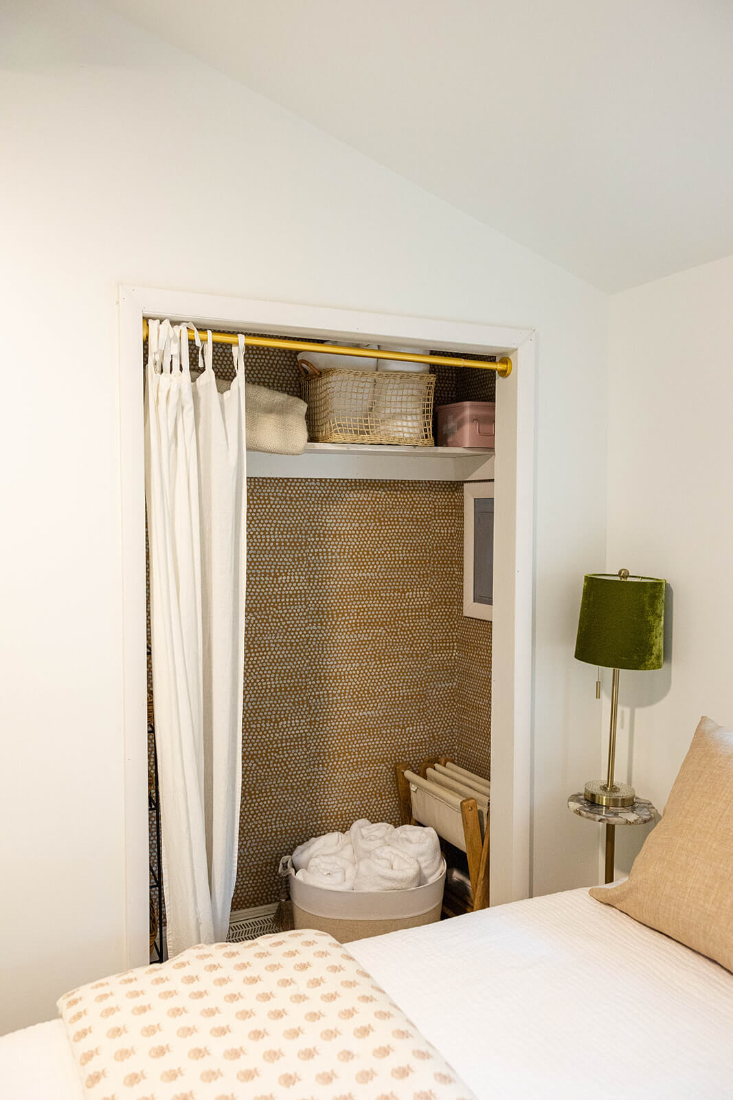 Open Closet Ideas for a Small Bedroom - A Life Unfolding