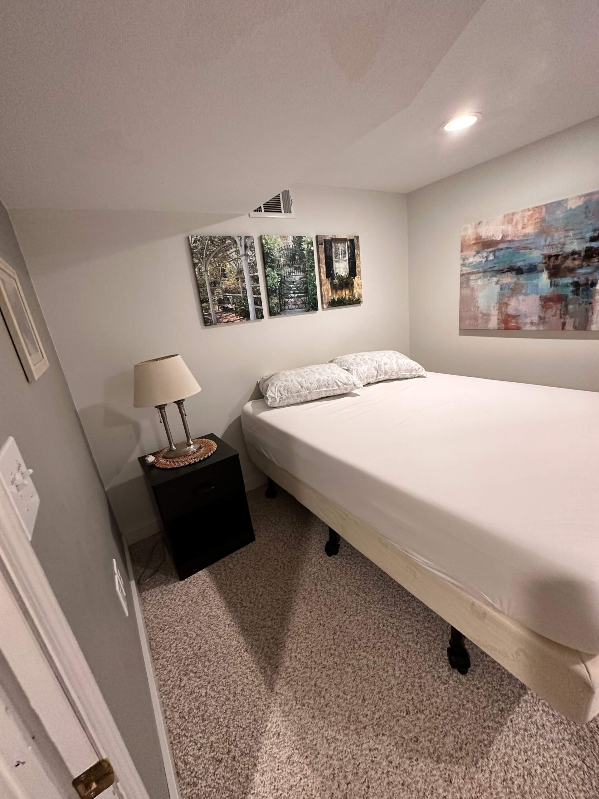 How to Refresh a Basement Bedroom on a Budget. - A Life Unfolding