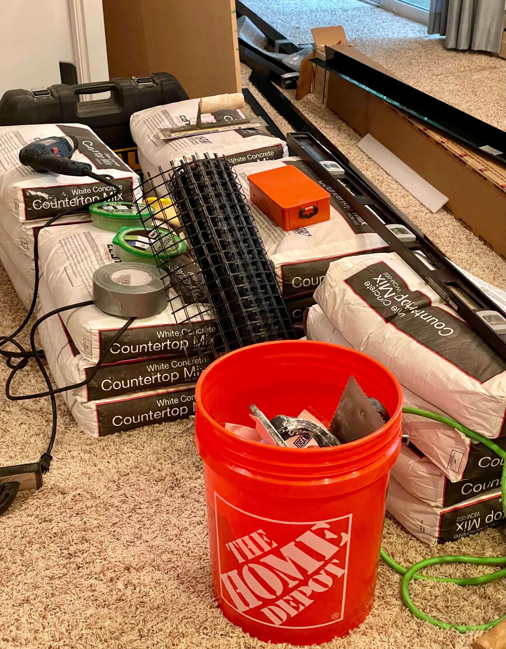 DIY Concrete Countertops Kits: A Modern Look for Less - A Life Unfolding