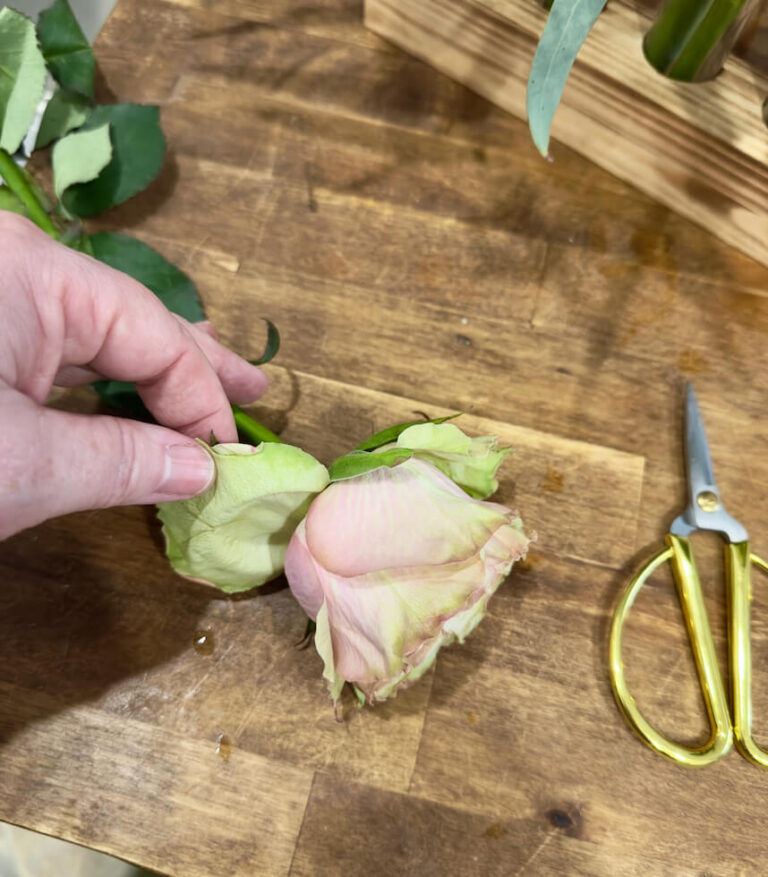 How To DIY A Flower Arrangement in Test Tube Vases - A Life Unfolding